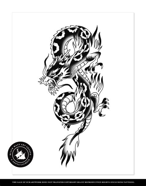 Traditional Japanese Tattoo Flash