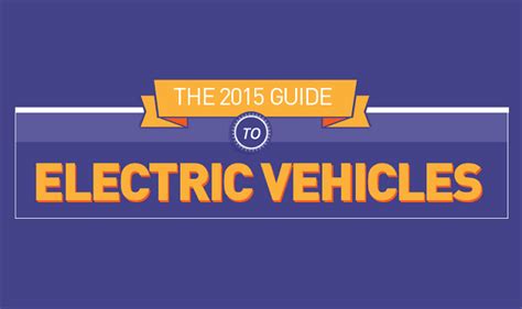 The 2015 Guide To Electric Vehicles Infographic Visualistan