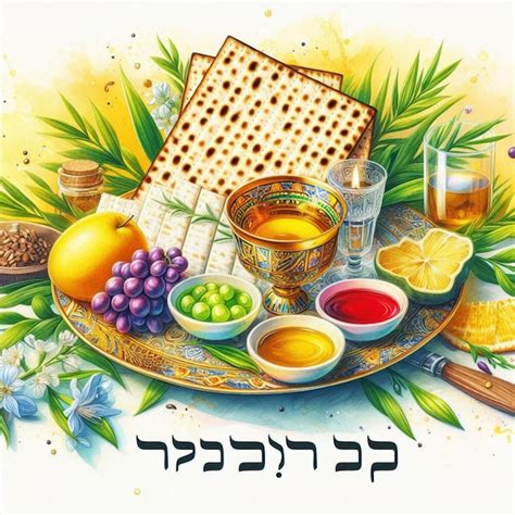 81000 Passover Watercolor Artwork Pictures