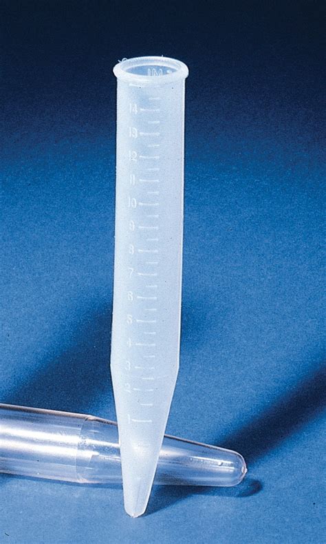 Bel Art Polyethylene 15ml Conical Centrifuge Tubes With Rims 11 7cm