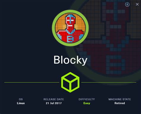 Blocky Hackthebox Writeup Wordpress Enumeration By Eldeim Jul