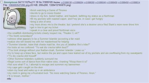 Anon Knows R Greentext