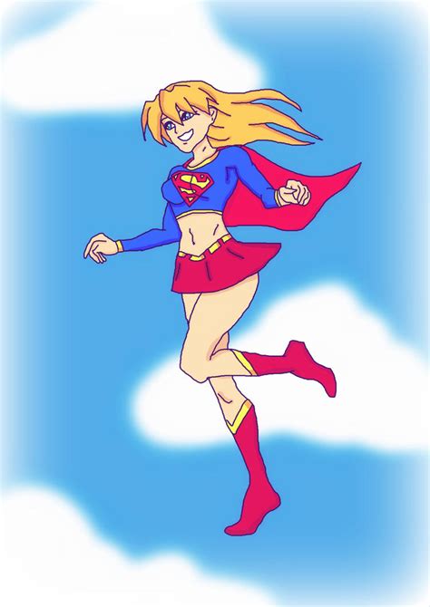 Supergirl Manga Style By Selinacarr On Deviantart