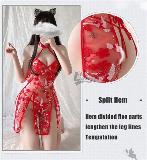 Sexy Cheongsam Lingerie On Carousell