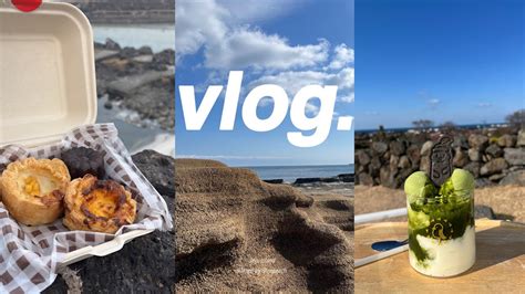 Vlog 제주도 여자 혼자 여행 브이로그2️⃣ 서쪽숙소 애월 한림 협재 1월제주여행 인생샷 스팟 디저트투어 집의기록상점 동백포레스트 사계해안 Youtube