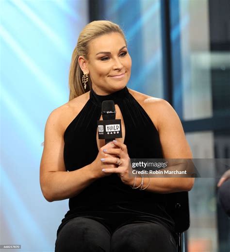 Natalya Neidhart Attends Build Series Presents Wwe Superstar Nattie