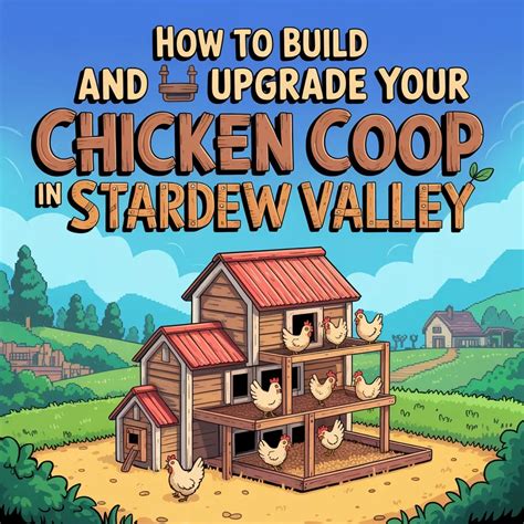 How To Build And Upgrade Your Chicken Coop In Stardew Valley