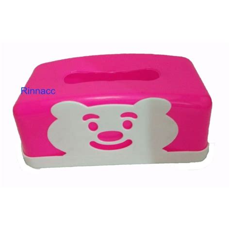 Kotak Tisu Panda Tempat Tissu Box Tissue Karakter Panda Hiasan Meja