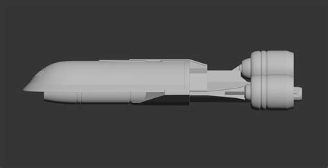Star Wars Css 1 Corellian Star Shuttle 3d Model 3d Printable Cgtrader