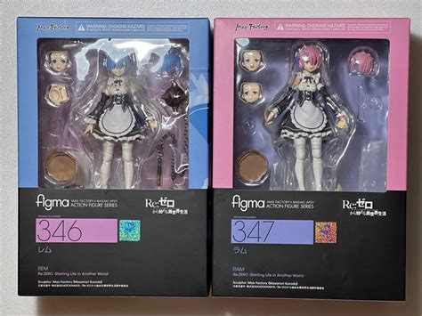 Figma Rem Ram Hobbies And Toys Toys And Games On Carousell