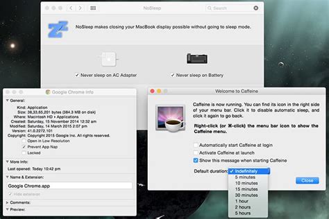 How To Stop Mac From Sleeping Prevent App Nap Sleep Mode