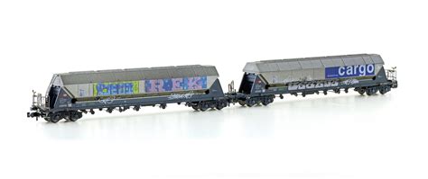 Modellbahn Scheierlein Hobbytrain H23478 Spur N 2er Set Silowagen