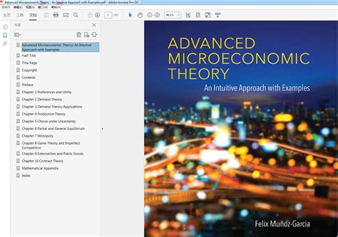 Advanced Microeconomic Theory An Intuitive Approach With Examples Controses Store