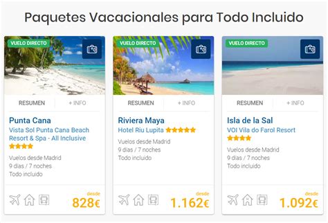 Ofertas De Viajes Todo Incluido 2026 Baratos Y De última Hora