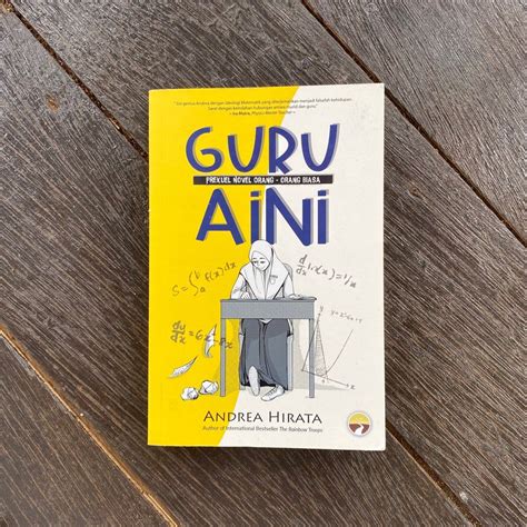 Guru Aini By Andrea Hirata Hobbies And Toys Books And Magazines