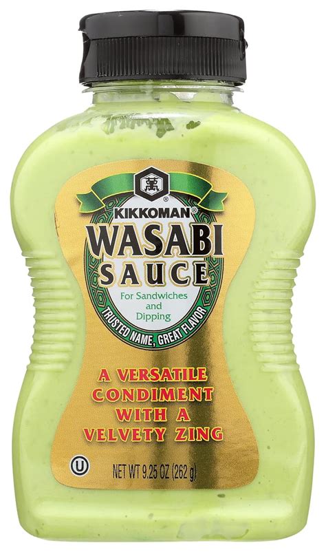 Kikkoman Wasabi Sauce For Sandwiches And Dipping 925 Ounce Meadow