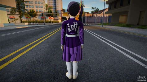 Tsuyuri Kanao From Kimetsu No Yaiba V2 For Gta San Andreas