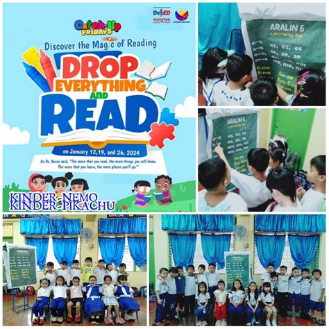 Drop Everything And Read 📖 Masambong Elementary School