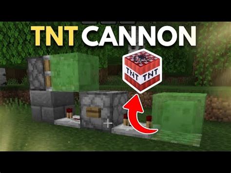 How To Make Easy Tnt Cannon In Minecraft Mobile Youtube
