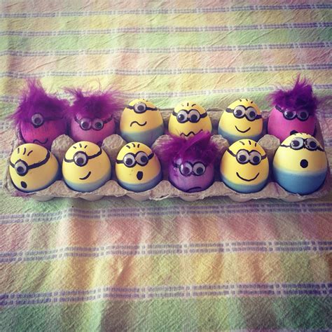 Minion Easter Eggs Minion Easter Eggs Minions Fictional Characters