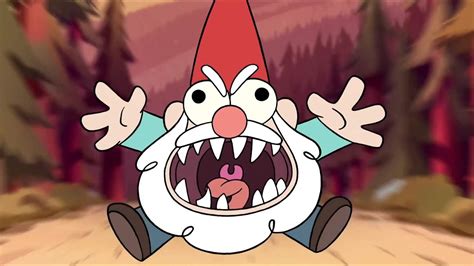 Гравити Фолз Gravity Falls битва с гномами отрывок из первой серии Youtube