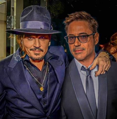 Johnny Depp And Robert Downey Jr
