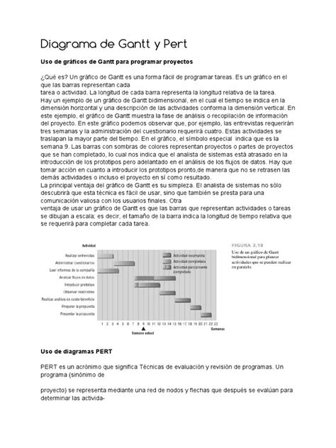 Diagrama De Gantt Y Pert Project Diagramas De Pert En Compar