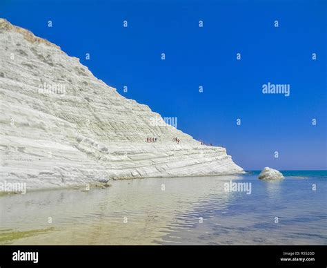 Scala Dei Turchi Or Stair Of The Turks In Sicily Stock Photo Alamy