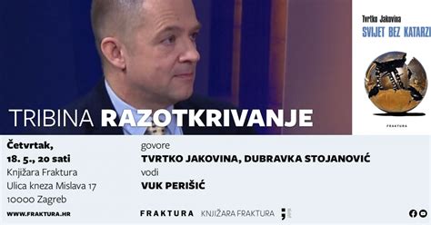 Razotkrivanje Tvrtko Jakovina Svijet Bez Katarze Portal Fraktura