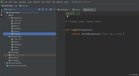 Python接口自动化（1）——环境搭建and创建django项目python Django 自动化 Csdn博客