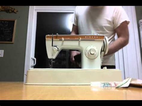 Singer 247 Sewing Machine Youtube