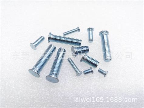 现货发售碳钢加硬镀锌fh M6系列 压铆螺钉压板螺丝铁镀锌螺钉包邮 阿里巴巴