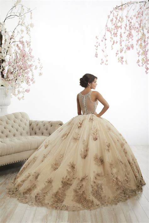 House Of Wu 26884 Illusion Back Quinceanera Dress MadameBridal