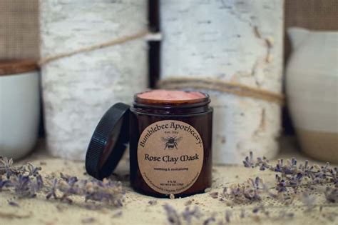 Rose Clay Face Mask Recipe Bumblebee Apothecary