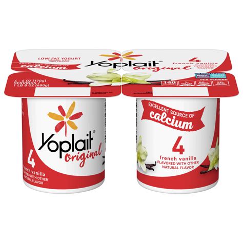 Yoplait Low Fat Vanilla Yogurt Nutrition Facts Besto Blog