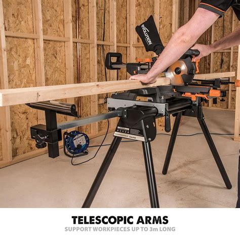 Evolution Mitre Saw Stand With Universal Fittings Evolution Power