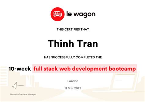 Thinh Tran On Linkedin Lewagon Frontenddevelopment Webdeveloper