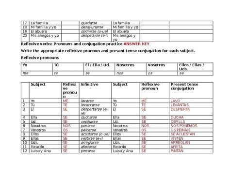 Reflexive Verbs Pronouns And Conjugation Practice By Kunal Patel