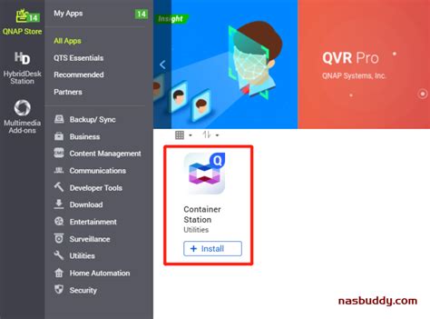 Docker Installation Guide For QNAP NAS NAS Buddy