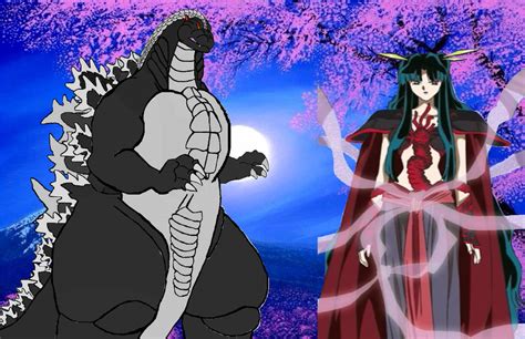 Godzilla Vs Kaguya Final Battle By Leivbjerga On Deviantart
