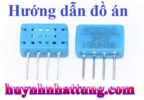 Dht12 Giao Tiếp Nano Cảm Biến Nhiệt độ độ ẩm Lcd1602 Arduino