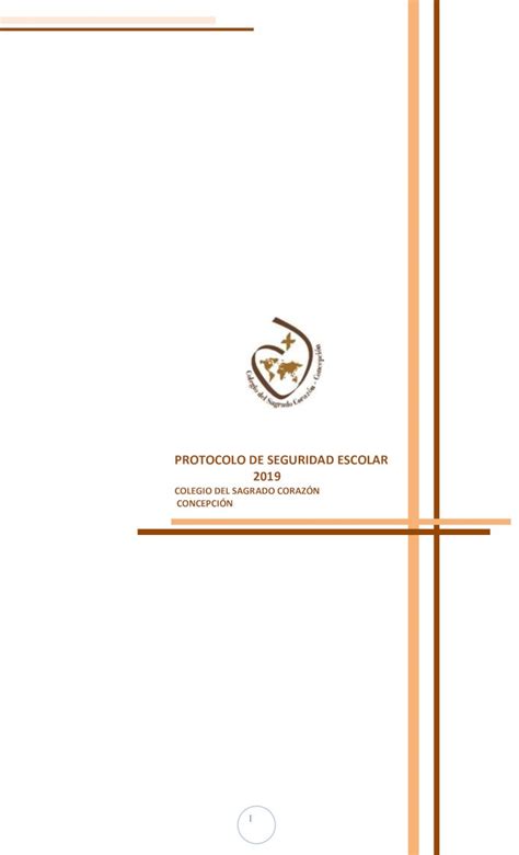 Pdf Protocolo De Seguridad Escolar 2019 · Protocolo De Seguridad