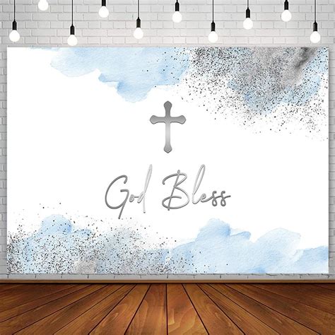 Aibiin 7 X 5 Ft God Bless Backdrop For Boy Desertcart New Zealand