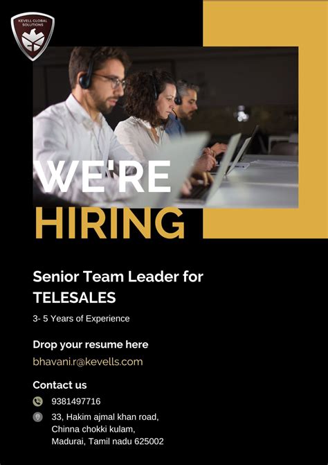 Bhavani R On Linkedin Madurai Hiring Hiringpost Hiringimmediately Seniorteamleader Madurai