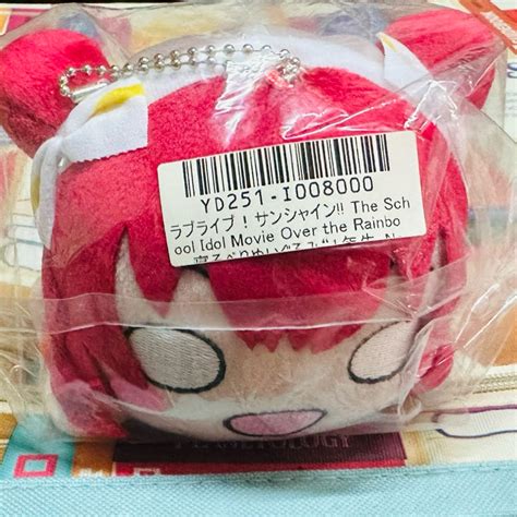 Lovelive 黑澤露比 高海千歌 中趴 趴姿 玩偶娃娃 景品 日版 抓樂霸 蝦皮購物