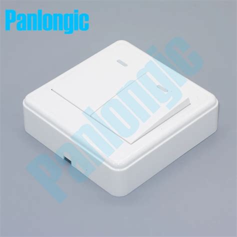 Surface Mounted Pure White 86 Type Wall Switch Outlet Electric 10a