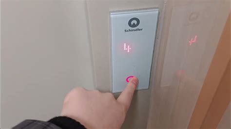 4x Winda Schindler 3300 Kolberga 4 Sopot Youtube