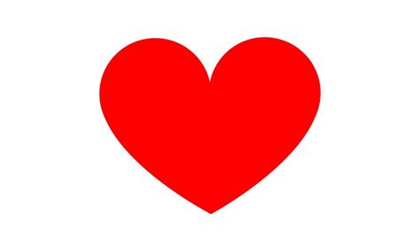 Heart Icon Romance Love Simple Symbol Royalty Free Vector
