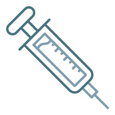 Premium Vector Injection Flat Illustration