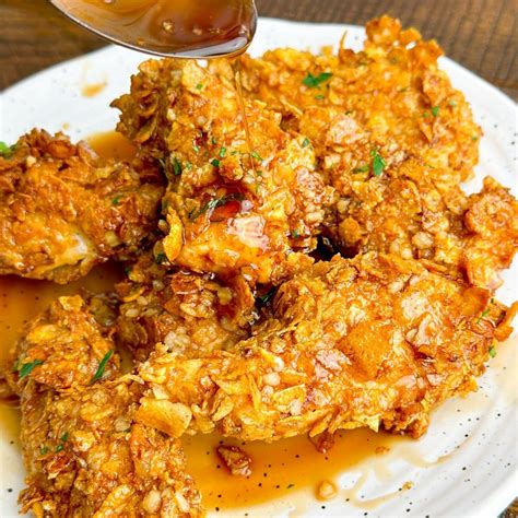 Air Fryer Honey Garlic Chicken Tenders My Air Fryer Kitchen